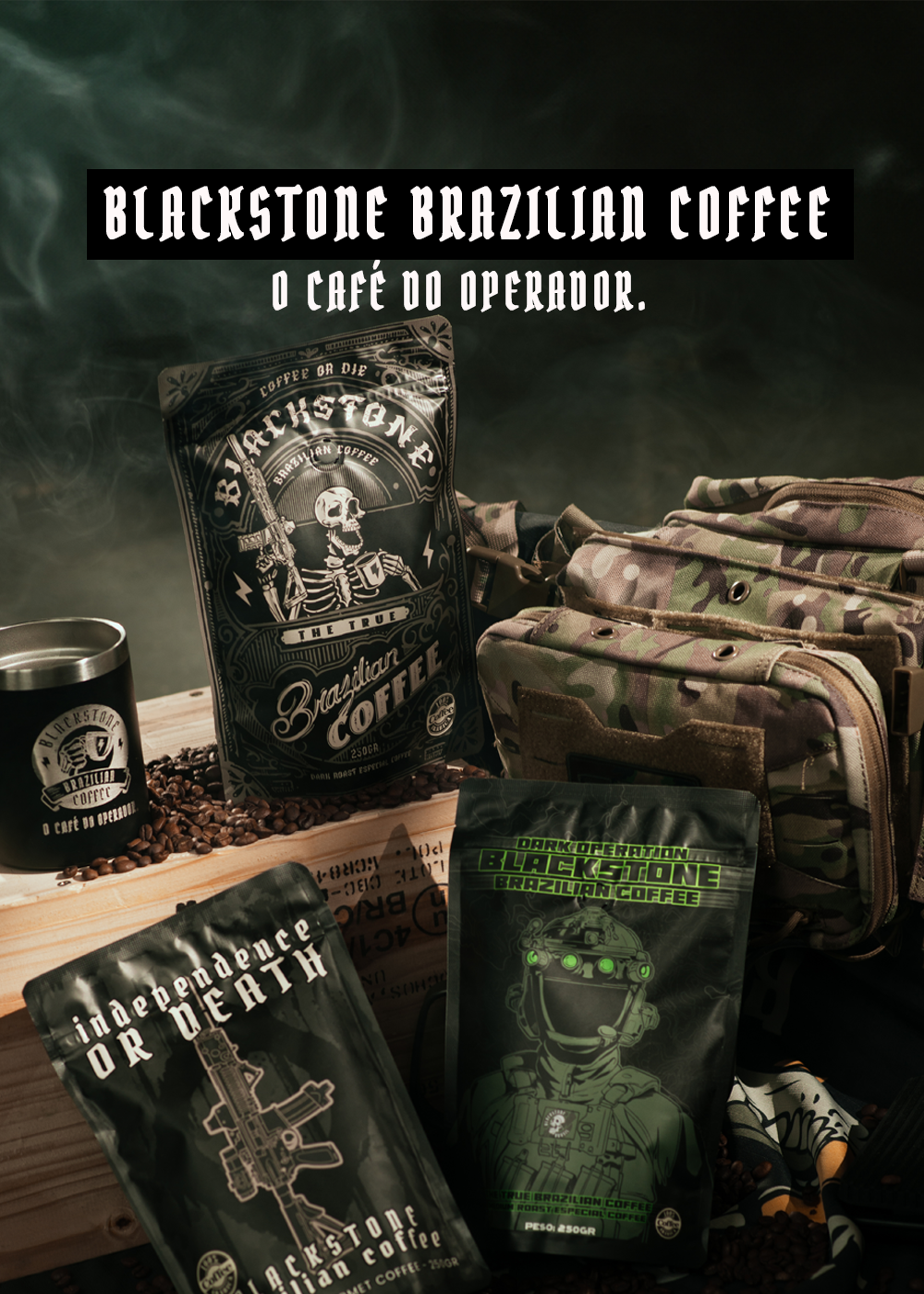 Tactical and Military Clothing | Blackstone Brazil